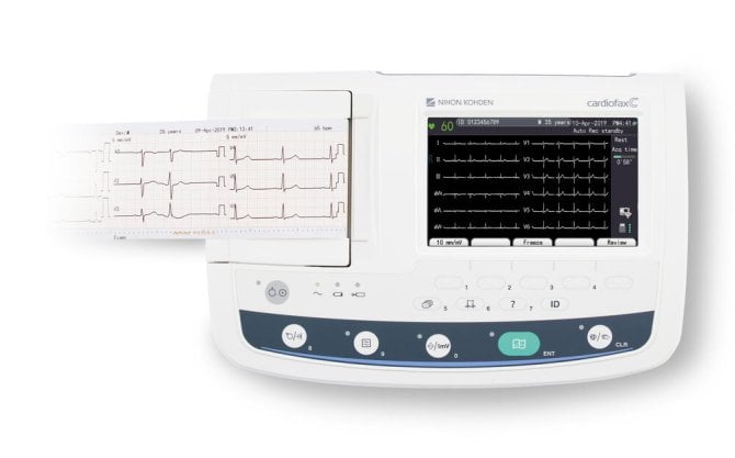 EKG 3150 Cardiofax C Wifi-Version inkl. Standardzubehör YD-314D ...
